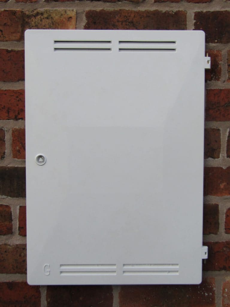 Pair Of Complete Meter Box Doors For Gas and Electric Meter Boxes ...